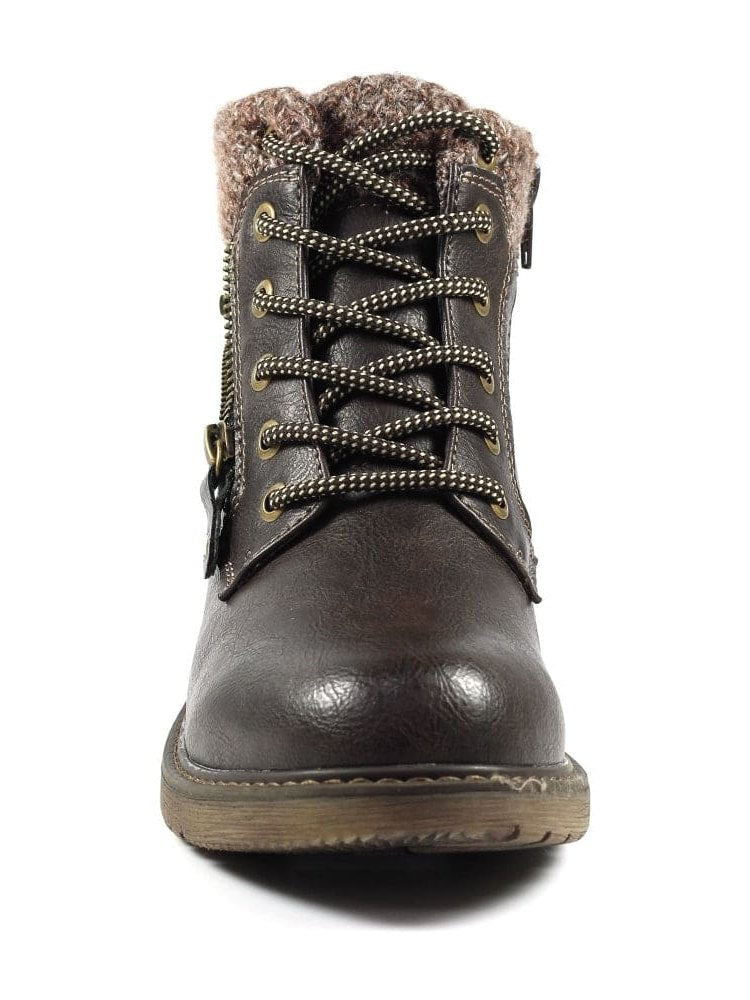 Lunar Benson III Brown Water Repellent Lace Up Walking Style Boot ...